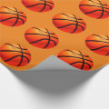 Basketball Wrapping Paper | Zazzle