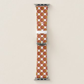 Basketballs Apple Watch Band | Zazzle
