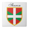 Basque Flag Ceramic Tile | Zazzle