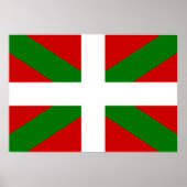 Basque Flag Poster | Zazzle