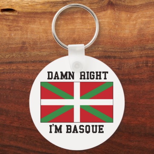 Basque Flag Spain Keychain | Zazzle