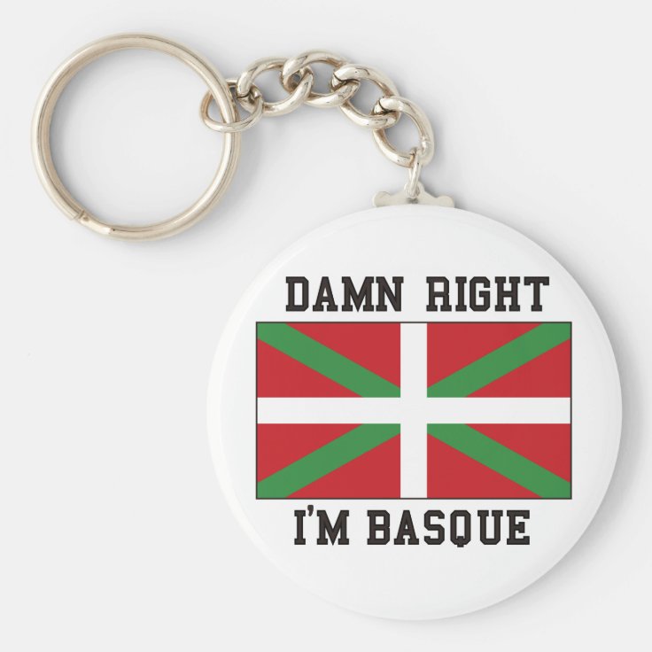 Basque Flag Spain Keychain | Zazzle