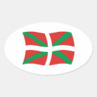 Basque Flag Spain Rectangular Sticker | Zazzle.com