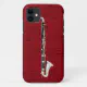 Bass Clarinet & music phone case. Pick color Case-Mate iPhone Case | Zazzle