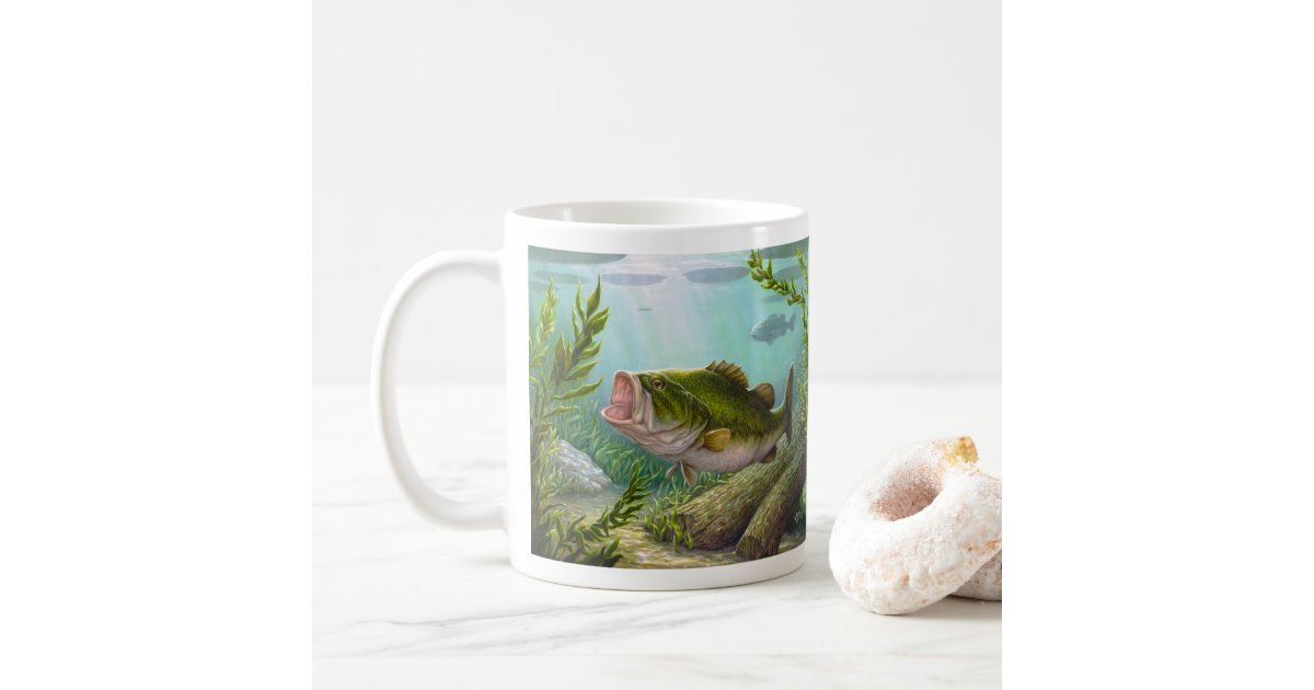 Bass Fish Coffee Mug | Zazzle