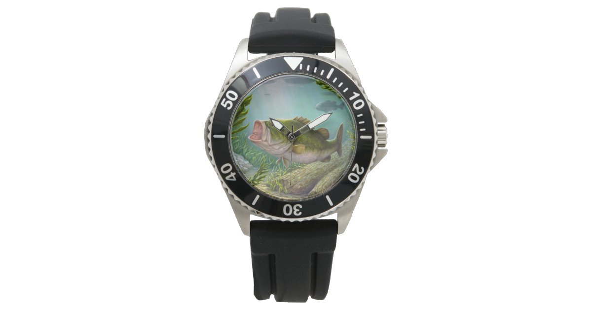 Bass Fish Watch | Zazzle