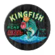 Bass Fish Wearing a Crown on a Black Background Cutting Board | Zazzle