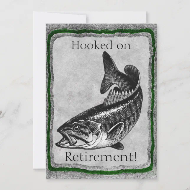 Bass Fishing invitation template | Zazzle