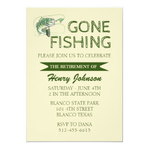 Bass Fish Invitations | Zazzle