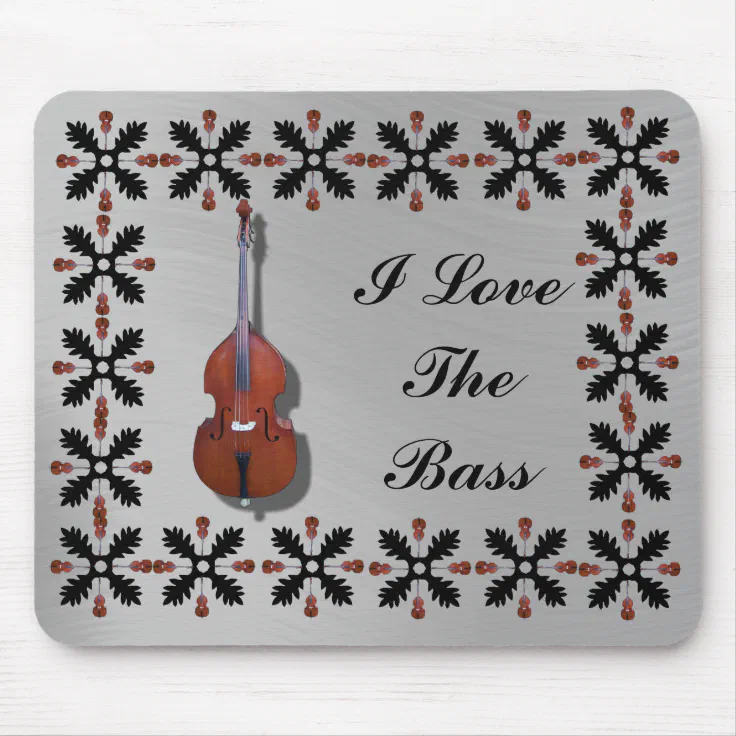BASS- MOUSEPAD | Zazzle