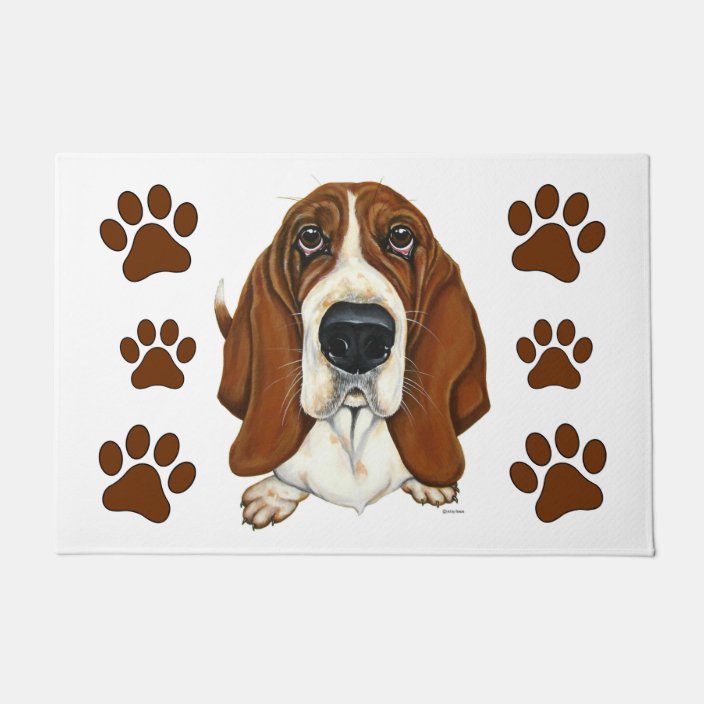 Basset Hound Doormat | Zazzle.com