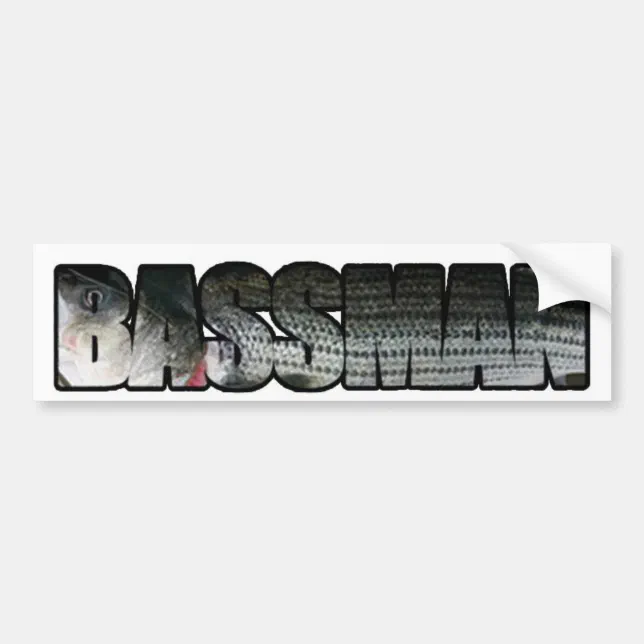 Bassman Bumper Sticker | Zazzle