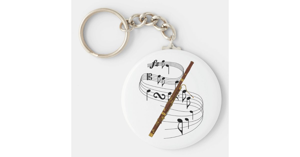 Bassoon Keychain | Zazzle.com