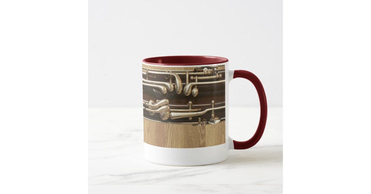 Bassoon Keys Mug | Zazzle