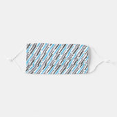 Bassoon Pattern Adult Cloth Face Mask | Zazzle