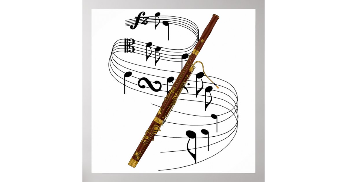 Bassoon Poster | Zazzle
