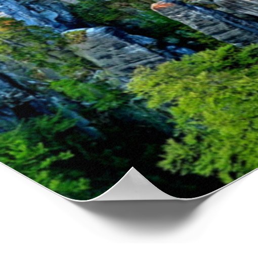 Bastei Bridge, Saxon, Switzerland Poster | Zazzle