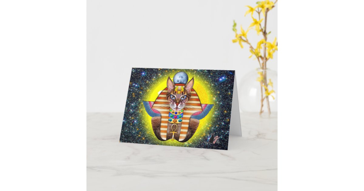 Bastet Card | Zazzle