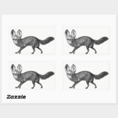 Bat Eared Fox Stickers | Zazzle