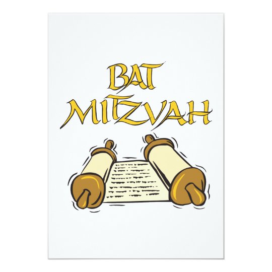 Bat Mitzvah Invitation | Zazzle.com