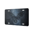 Bat Tribal Steel Metallic License Plate | Zazzle