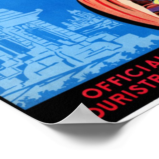 Batavia Java Vintage Travel Poster Restored | Zazzle