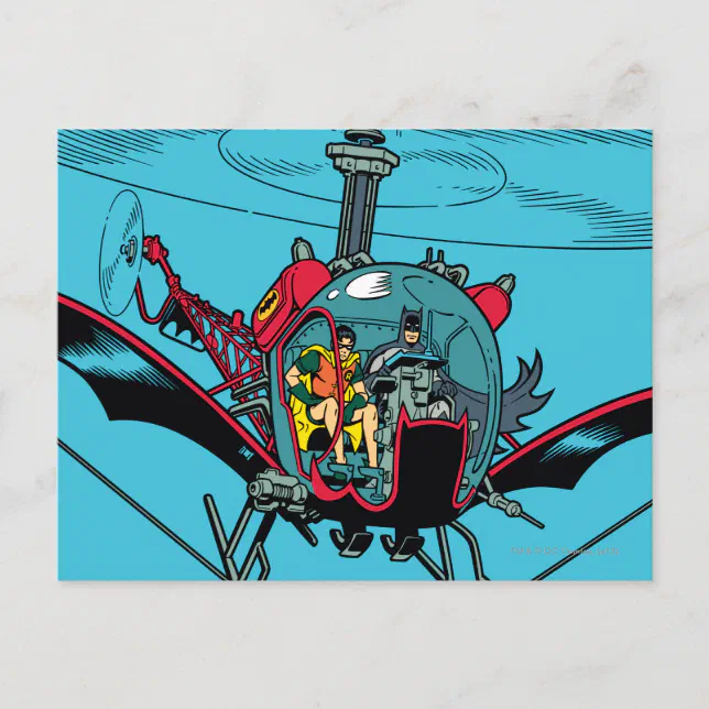 Batcopter Postcard | Zazzle
