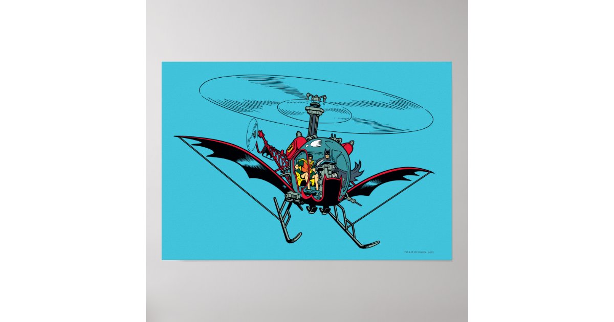 Batcopter Poster | Zazzle