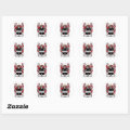 BATES FAMILY CREST - BATES COAT OF ARMS CLASSIC ROUND STICKER | Zazzle