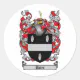 BATES FAMILY CREST - BATES COAT OF ARMS CLASSIC ROUND STICKER | Zazzle