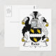 Bates Family Crest Postcard | Zazzle