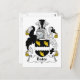 Bates Family Crest Postcard | Zazzle