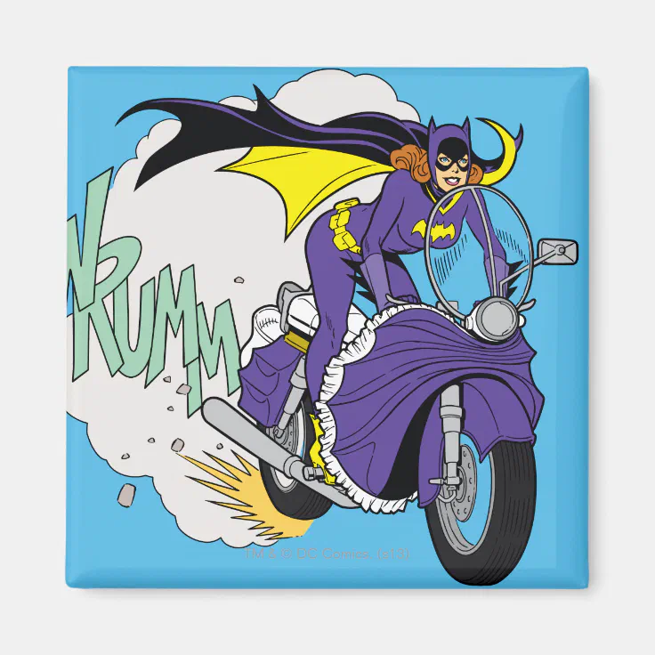 Batgirl Cycle Magnet | Zazzle