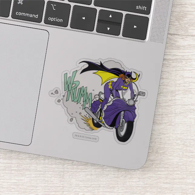 Batgirl Cycle Sticker | Zazzle