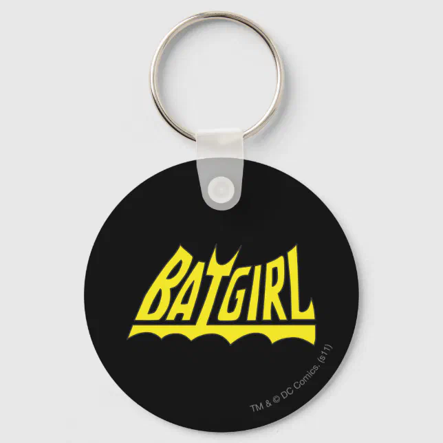 Batgirl Logo Keychain | Zazzle