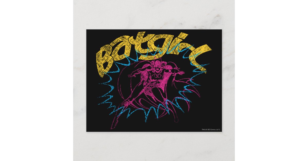 Batgirl Power Postcard Zazzle