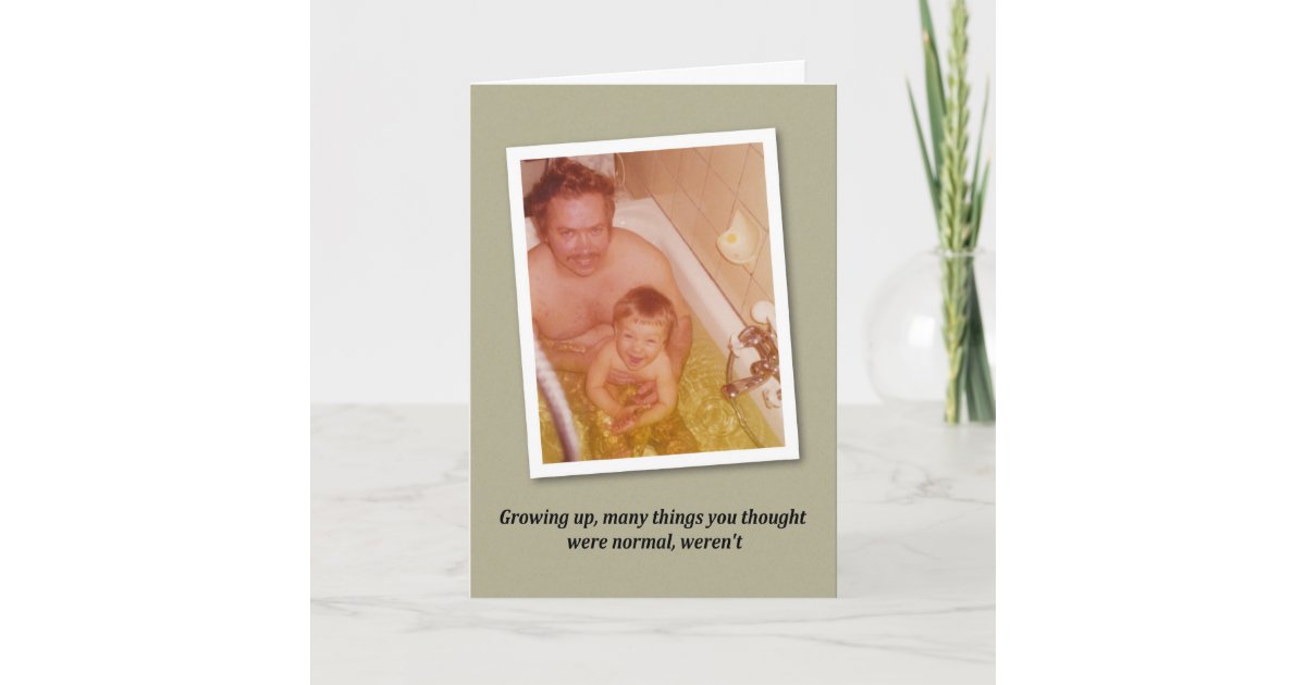 Bath time Birthday - FUNNY Card | Zazzle.com
