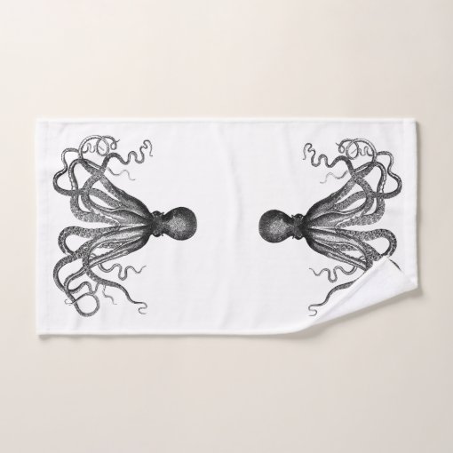 Bath Towel Set Octopus | Zazzle