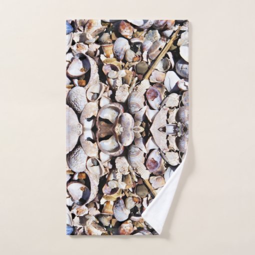 Bath Towel Set - Sea Shells | Zazzle