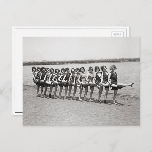 Bathing Beauties, 1923 Postcard | Zazzle