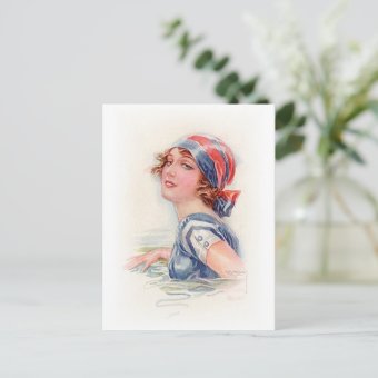 Bathing Beauty (2) Postcard | Zazzle