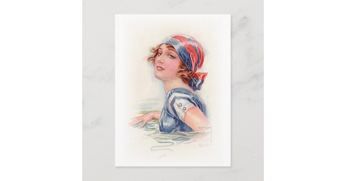 Bathing Beauty (2) Postcard | Zazzle