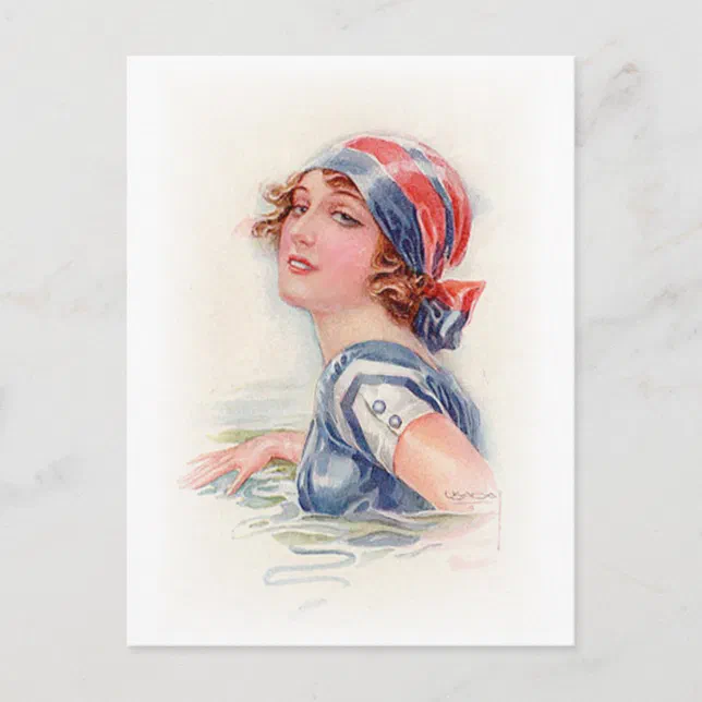 Bathing Beauty (2) Postcard | Zazzle