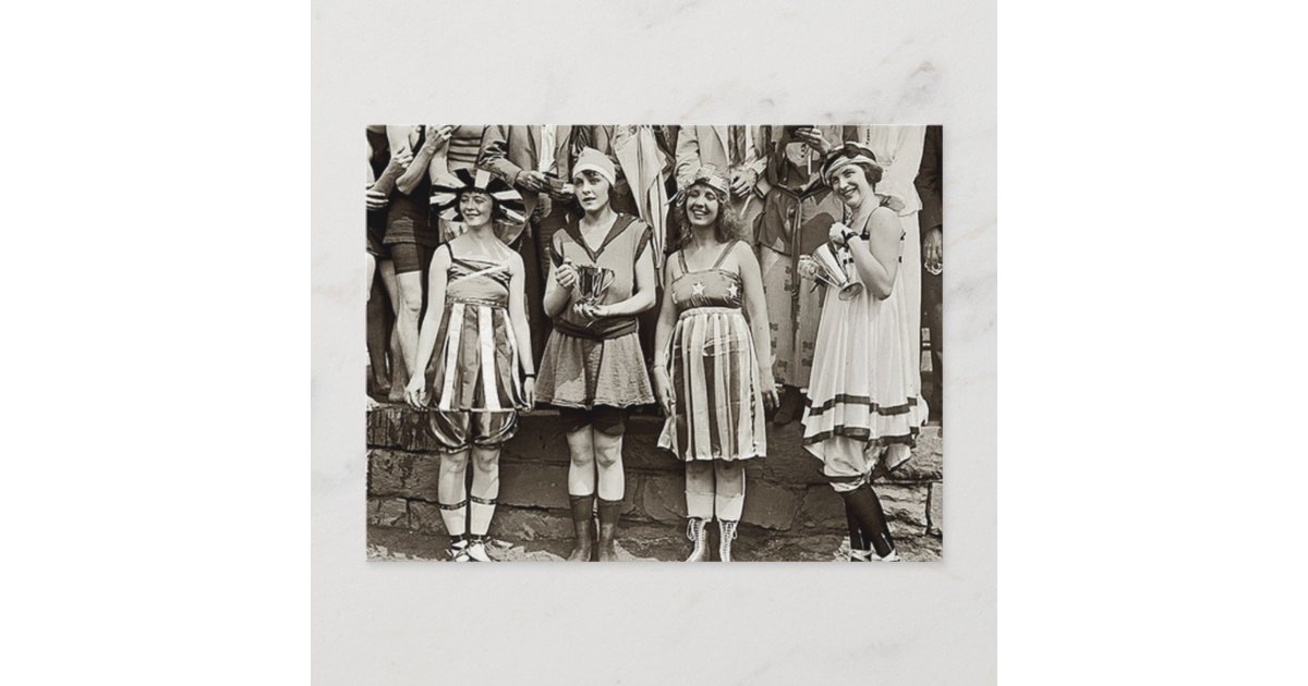 Bathing Suit Contest Postcard | Zazzle