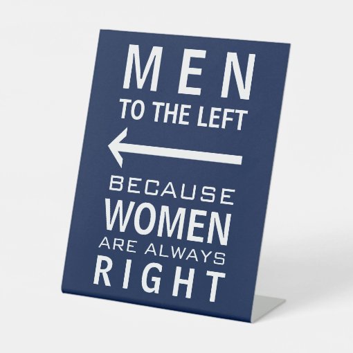Bathroom Direction Sign Funny Toilet Tabletop Sign | Zazzle