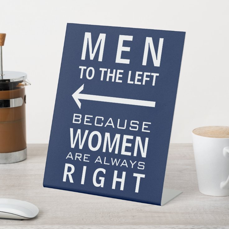 Bathroom Direction Sign Funny Toilet Tabletop Sign | Zazzle