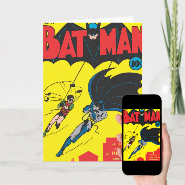 Batman #1 Comic Card | Zazzle