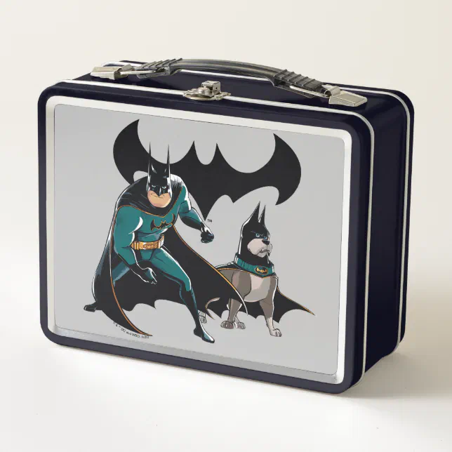 Batman & Ace Metal Lunch Box | Zazzle