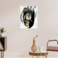 Batman Airbrush Portrait Poster | Zazzle