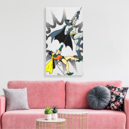Batman And Robin Climb Canvas Print | Zazzle